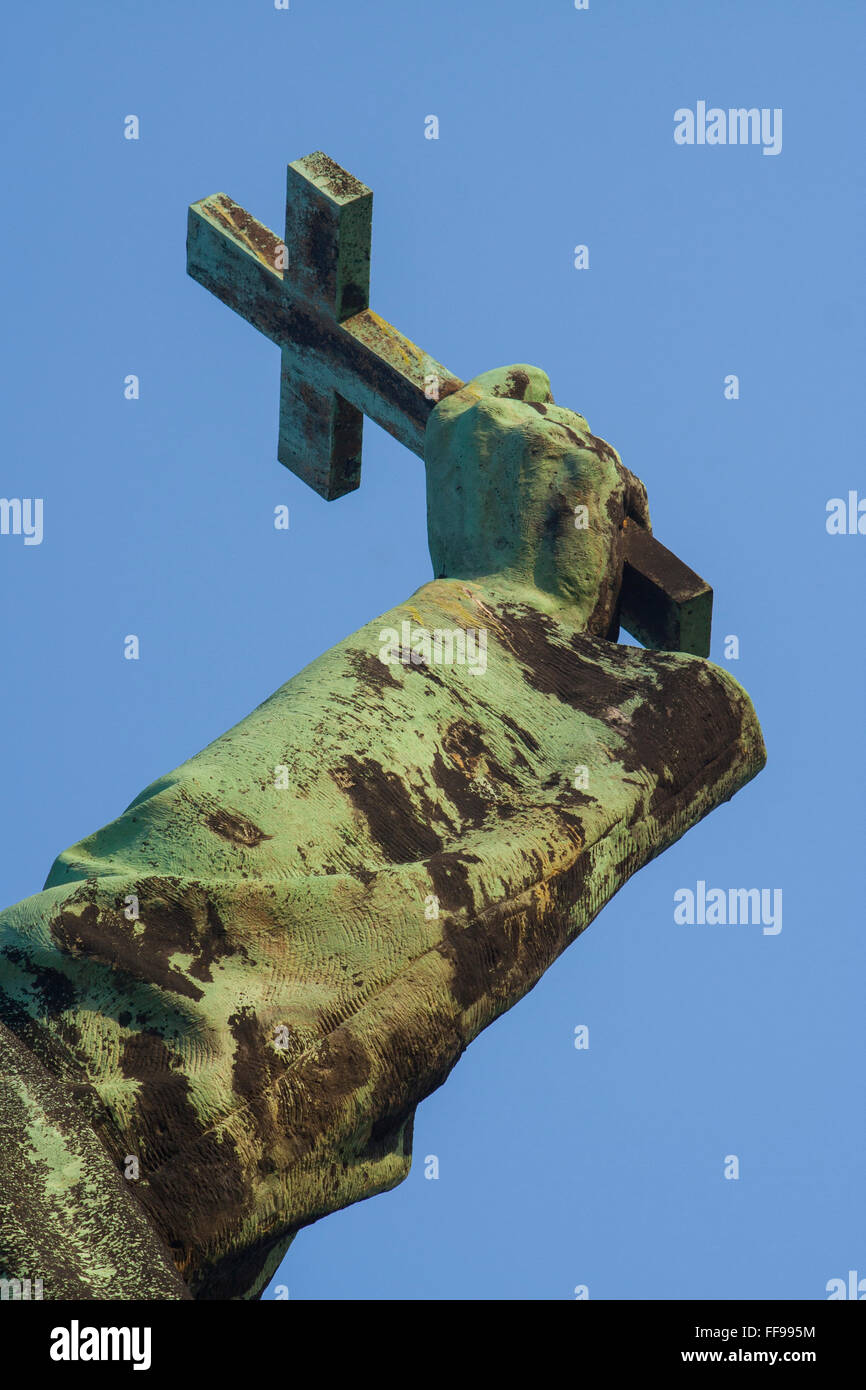 Statue of St Gellert, Budapest, Hungary Stock Photo - Alamy