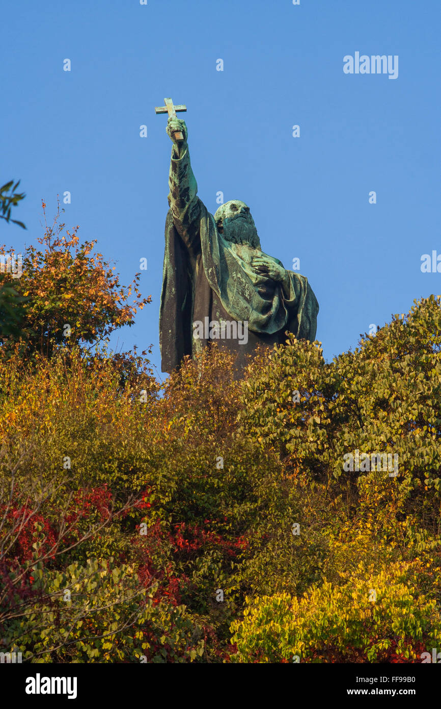 Statue of St Gellert, Budapest, Hungary Stock Photo - Alamy