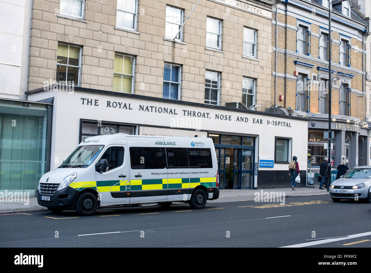 The Royal National Throat Nose Ear Hospital Kings Stock Photo - Alamy