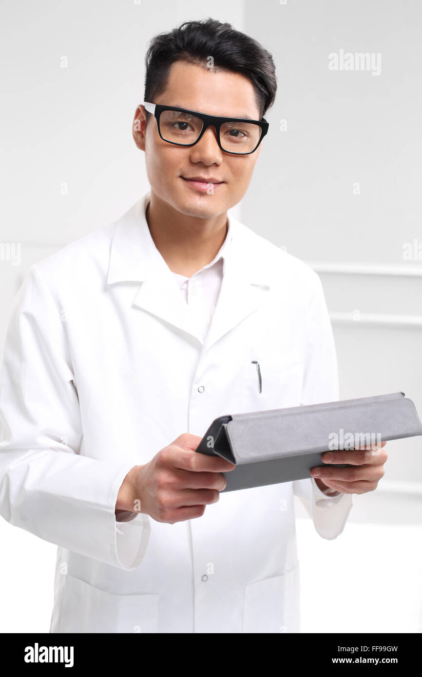 Handsome young doctor. doctor of medicine. The Doctor Stock Photo - Alamy