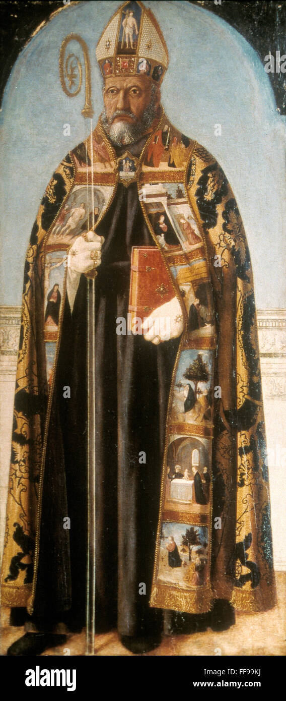 SAINT AUGUSTINE (354-430). /nBishop of Hippo and Doctor of Catholic ...