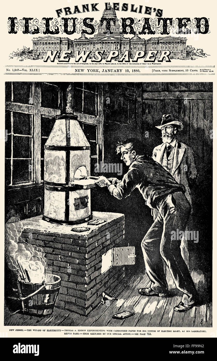 THOMAS EDISON (1847-1931). /nAmerican inventor. The Wizard of ...