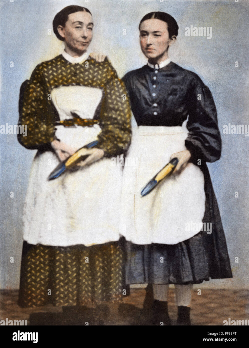 MASSACHUSETTS MILL GIRLS. /nMassachusetts mill girls of the mid-19th ...