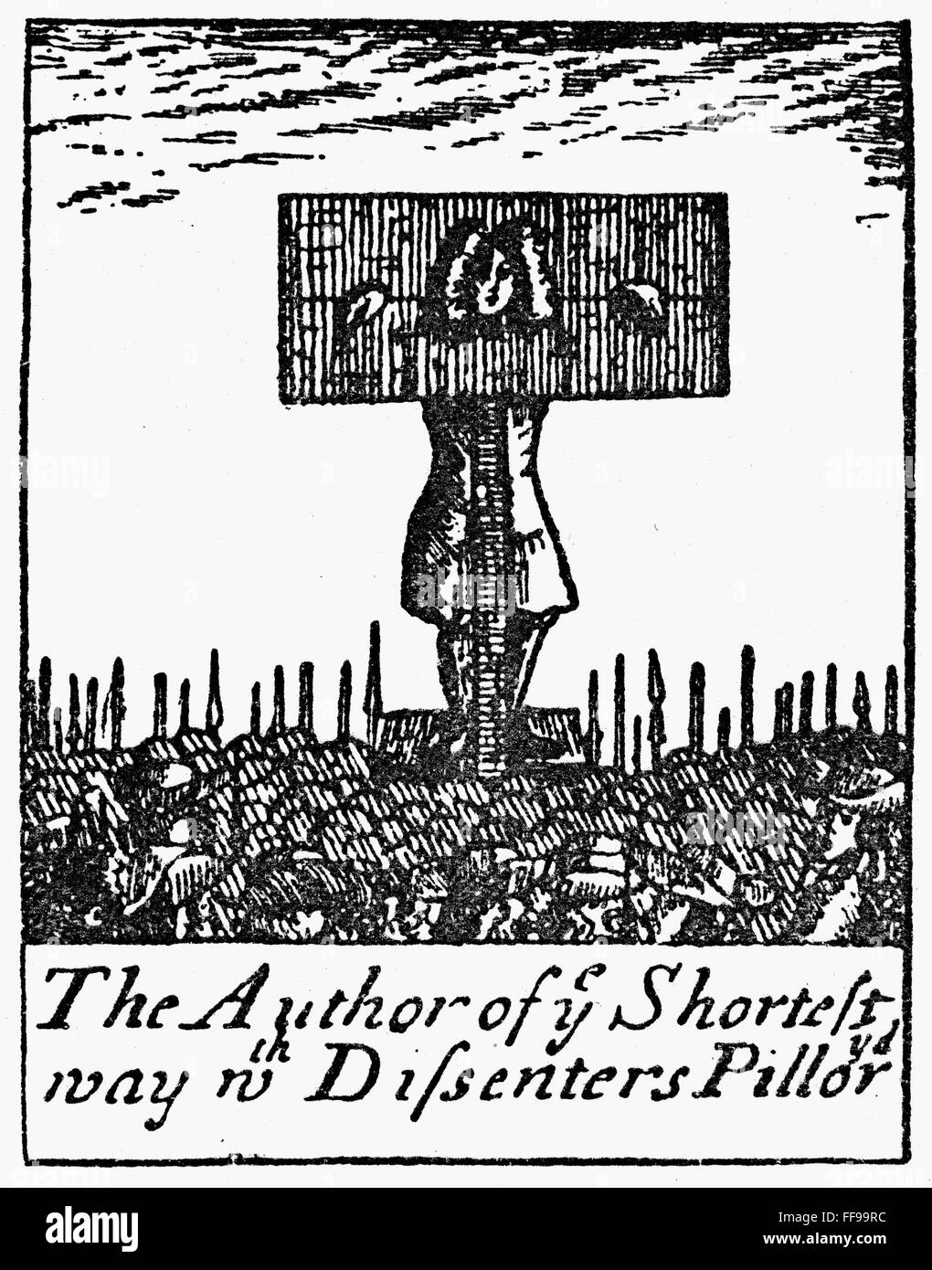RICHARD STEELE (1672-1729). /nEnglish writer. Steele in the pillory ...