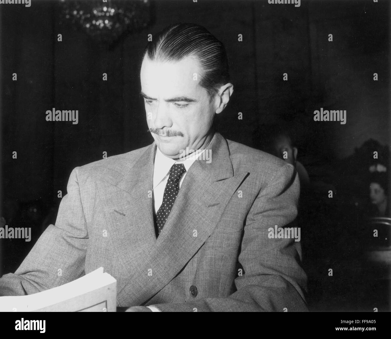 HOWARD HUGHES (1905-1976). /nAmerican industrialist, aviator, and film ...