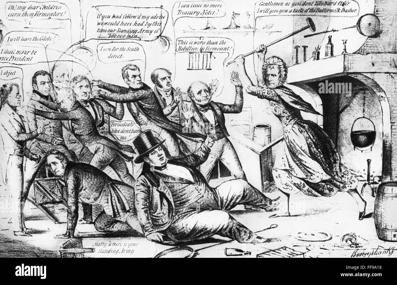 WILLIAM HENRY HARRISON /n(1773-1841). Ninth President of the United ...