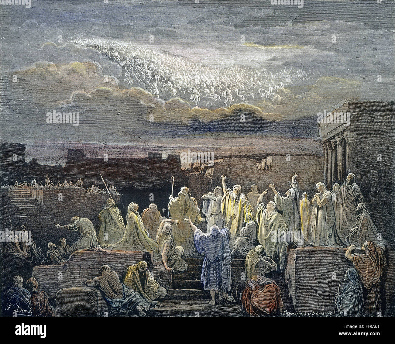 ARMY IN HEAVENS. /nThe apparition of the army in the heavens (II ...