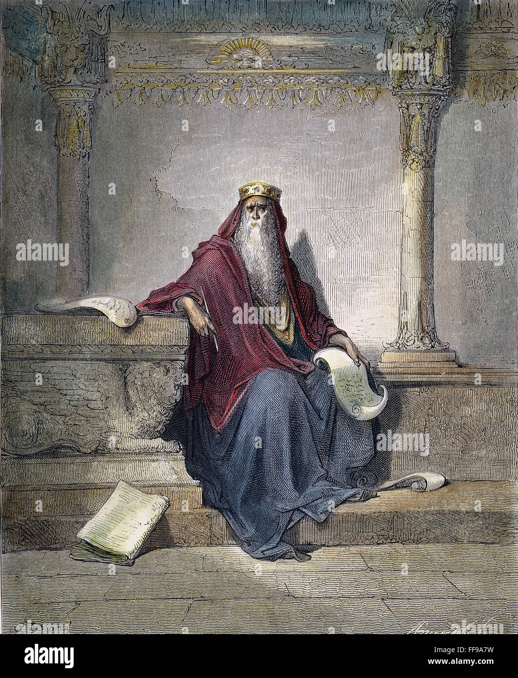 SOLOMON ASKING FOR WISDOM. /nSolomon asking God for the gift of wisdom ...