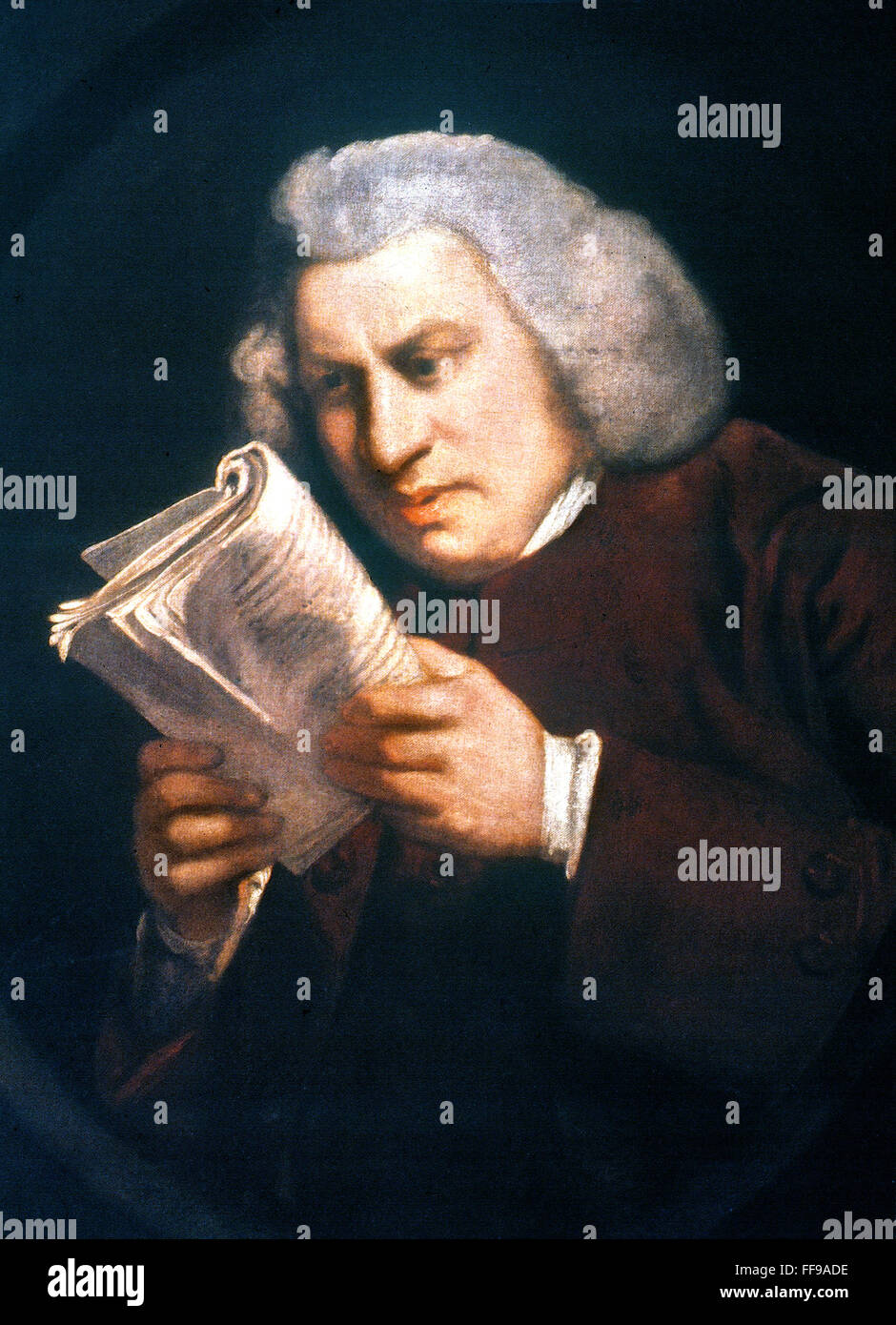 SAMUEL JOHNSON (1708-1784). /nEnglish writer, lexicographer, and critic ...