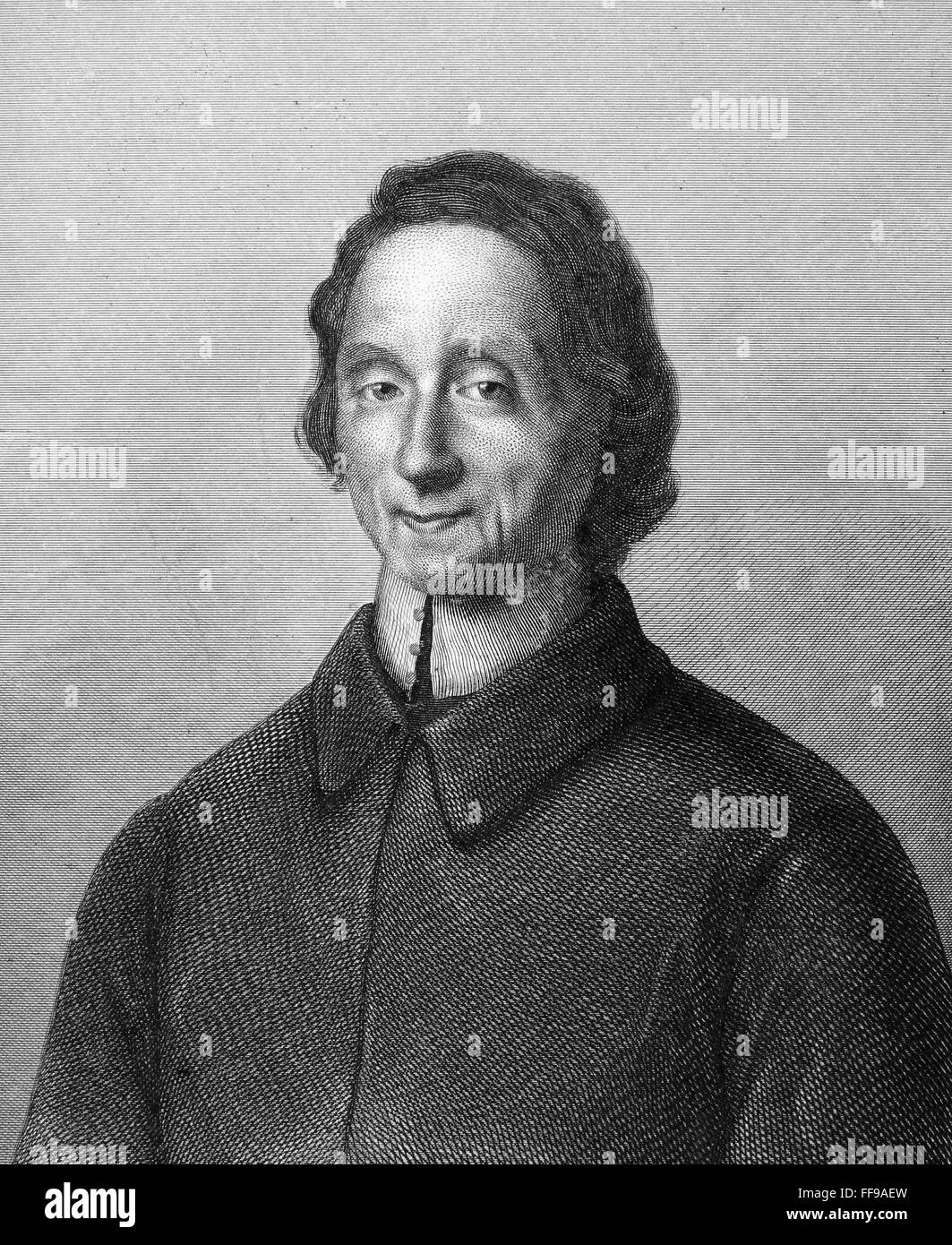 NICOLAS DE MALEBRANCHE /n(1638-1715). French philosopher. Steel ...