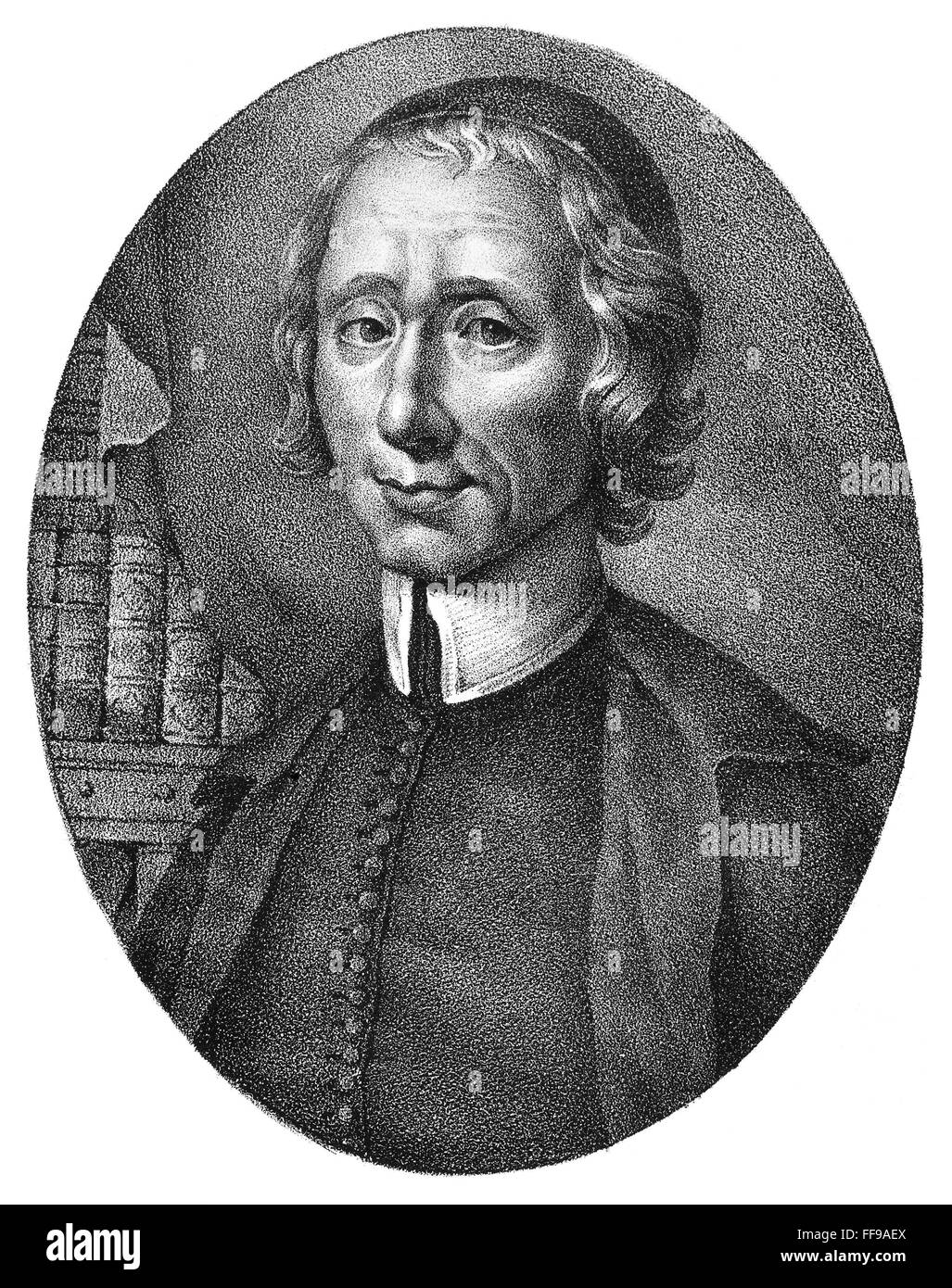 NICOLAS DE MALEBRANCHE /n(1638-1715). French philosopher. Lithograph ...