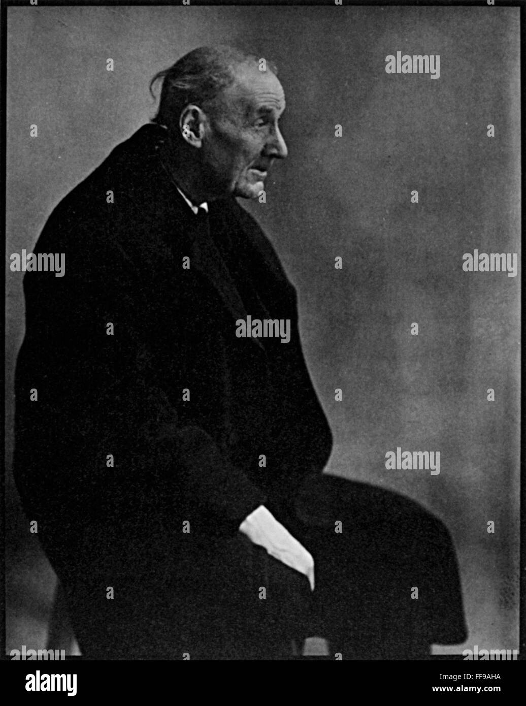 EUGENE ATGET (1856-1927). /nFrench photographer. Photographed in Paris ...