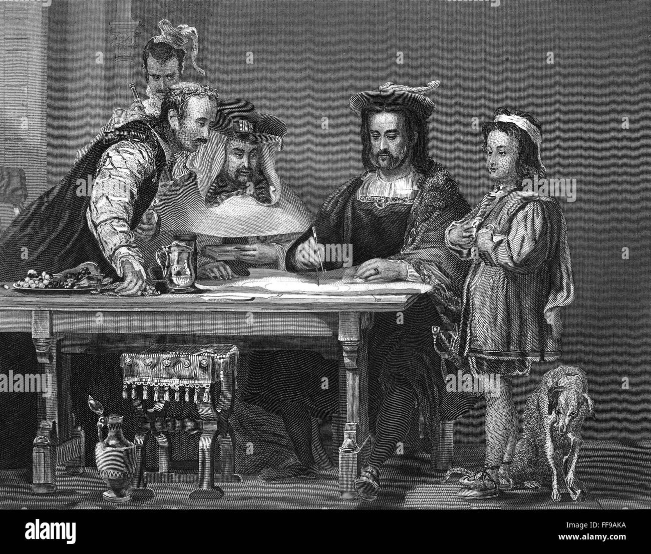 CHRISTOPHER COLUMBUS /n(1451-1509). Italian navigator. Columbus ...