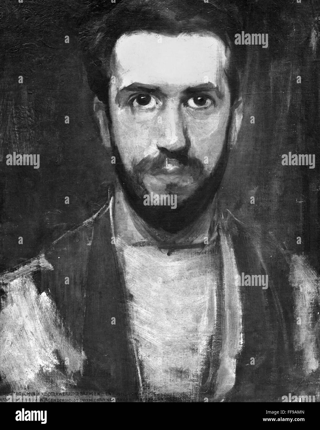 PIETER CORNELIS MONDRIAN /n(1872-1944). Dutch painter. Self-portrait ...