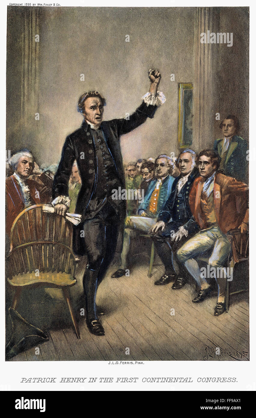 PATRICK HENRY (1736-1799). /nAmerican revolutionary hero and orator ...