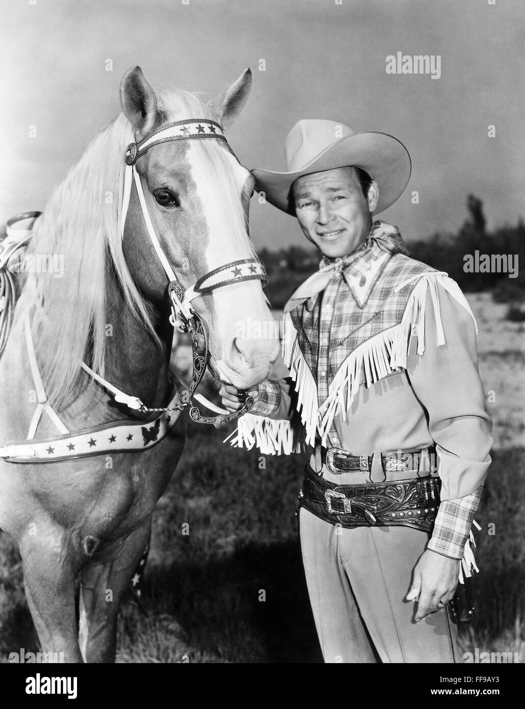 ROY ROGERS (1911-1998). /nNΘ Leonard Slye. American singing cowboy ...