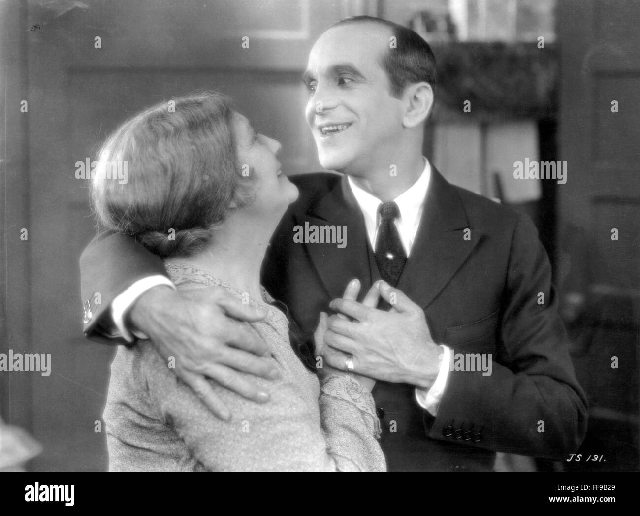 AL JOLSON (1886-1950). /nAmerican singer. In a scene from The Jazz ...