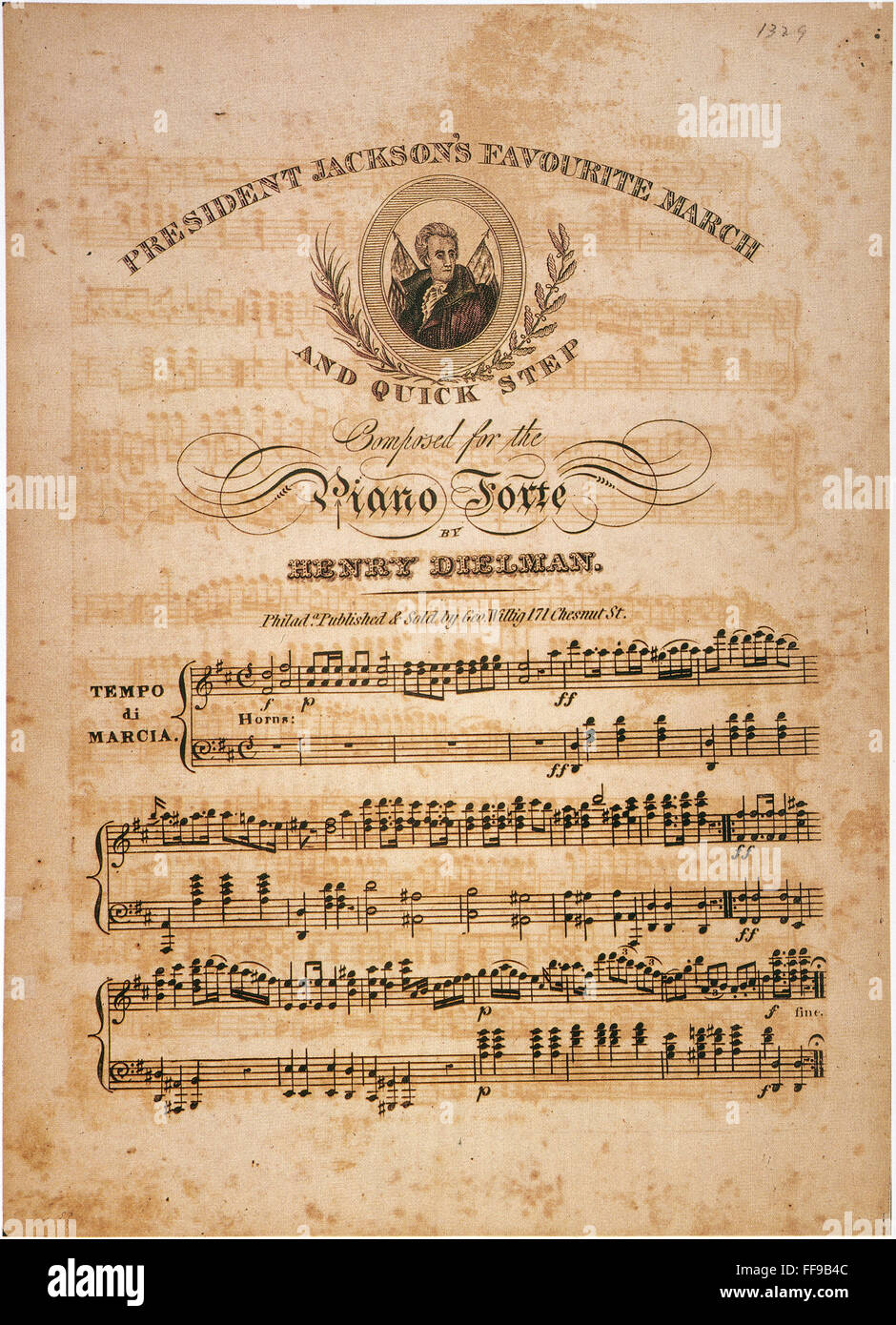 ANDREW JACKSON: ELECTION. /nPresident [Andrew] Jackson's favourite ...