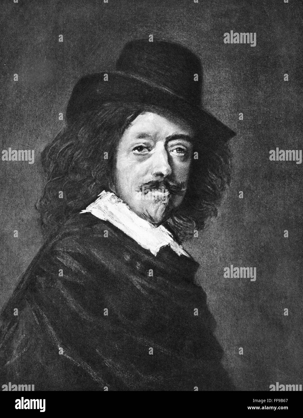 FRANS HALS (1580-1666). /nDutch painter. Self-portrait Stock Photo - Alamy