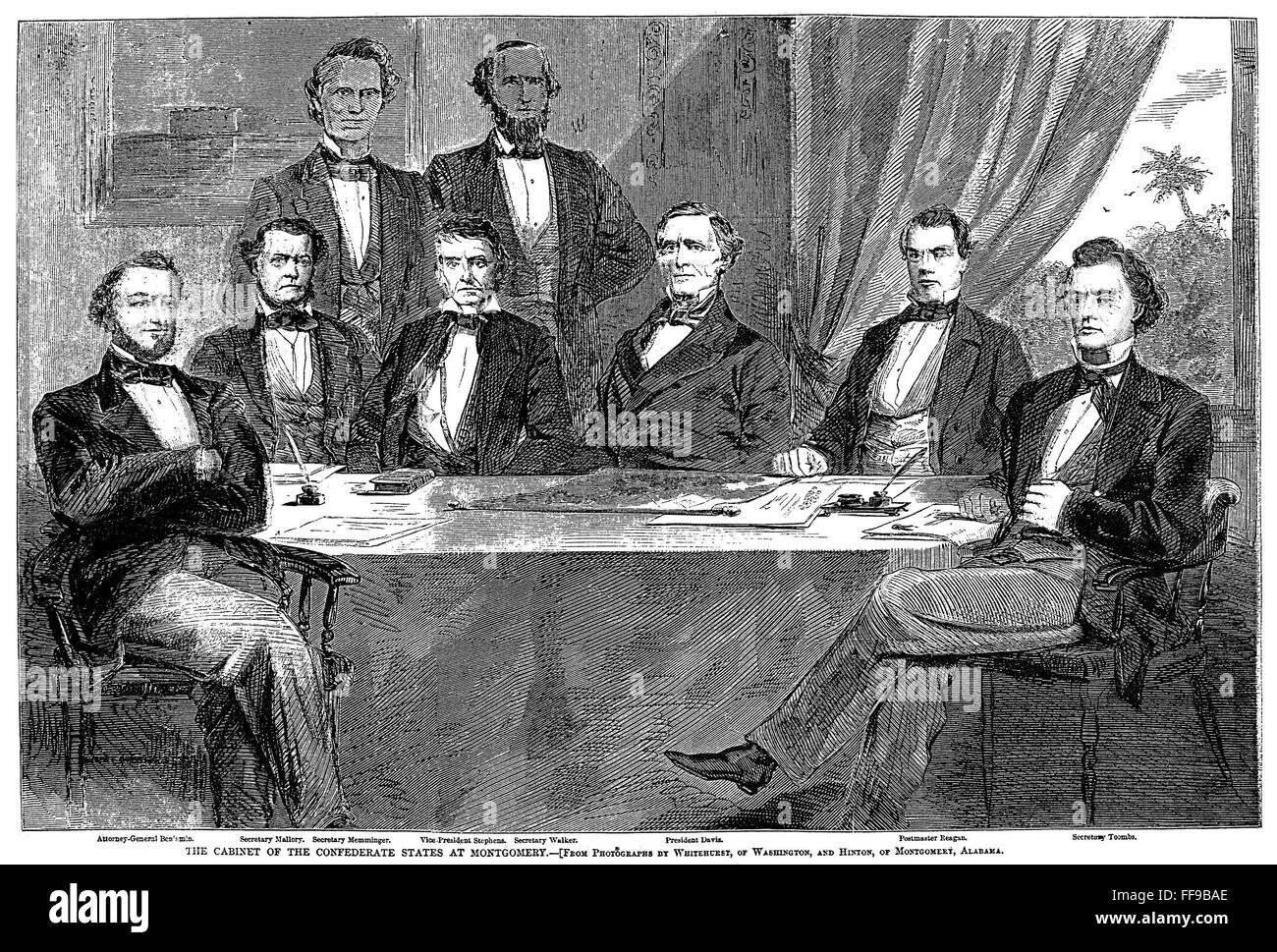 JEFFERSON DAVIS (1808-1889). /nPresident of the Confederate States of ...