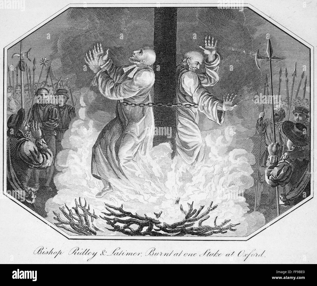 NICHOLAS RIDLEY (1500-1555). /nEnglish religious reformer and ...