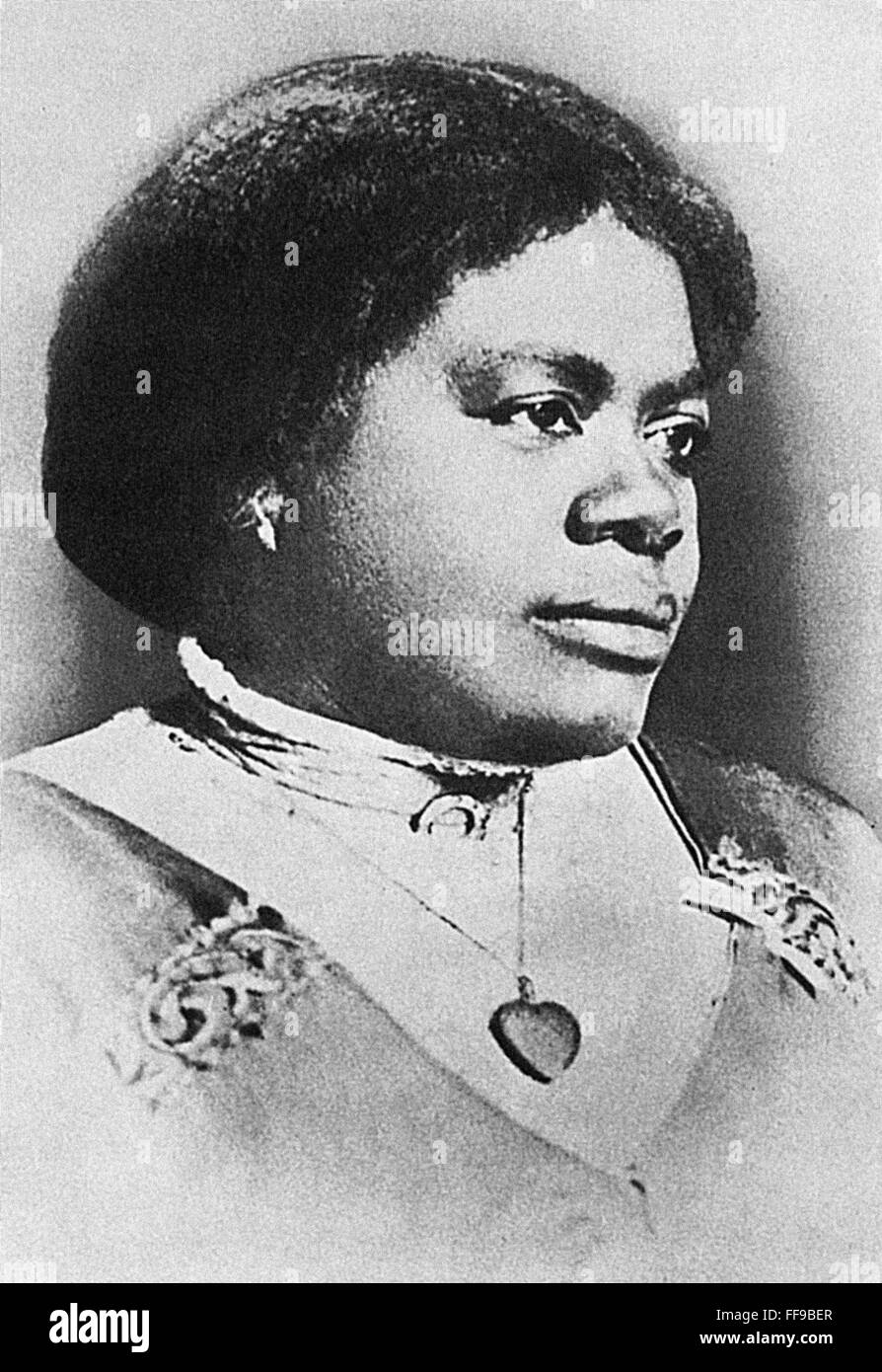 MARY McLEOD BETHUNE /n(1875-1955). American educator. Photographed ...