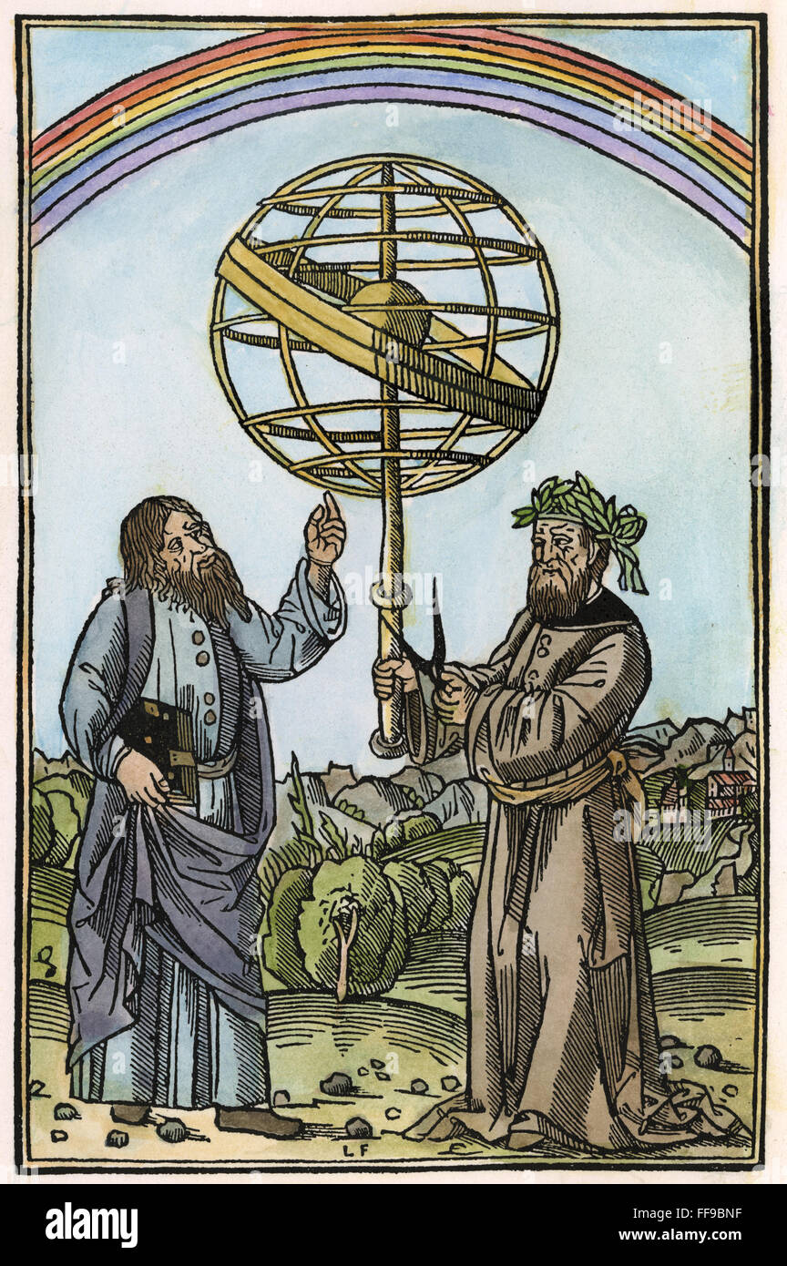 ALBERTUS MAGNUS (1193-1280). /nGerman scholastic philosopher. Woodcut ...