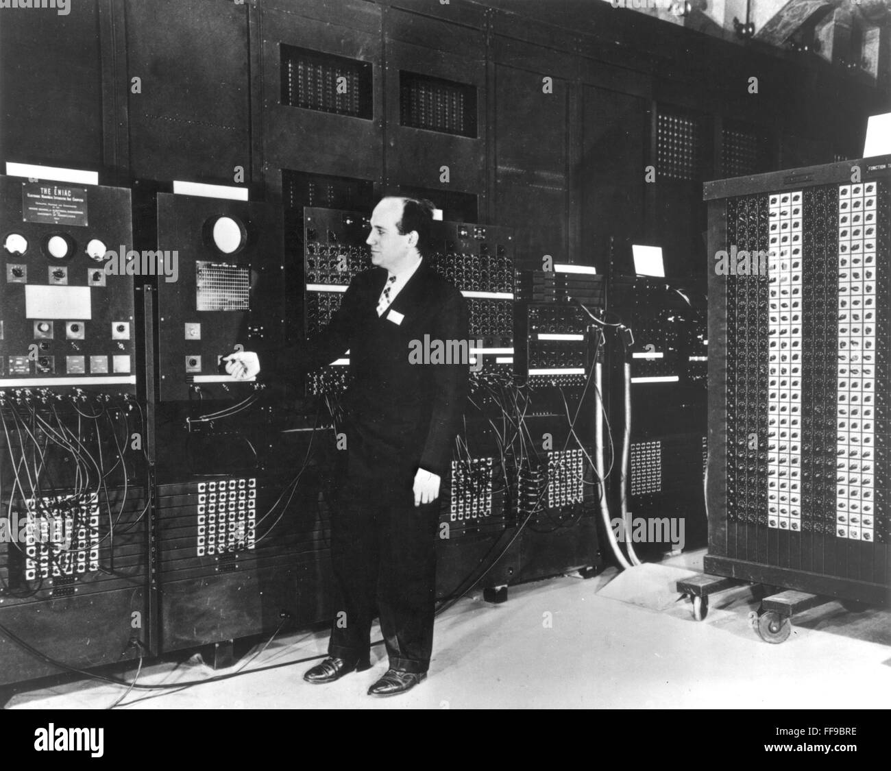 THE ENIAC COMPUTER, c1946. /nDeveloped at the University of ...