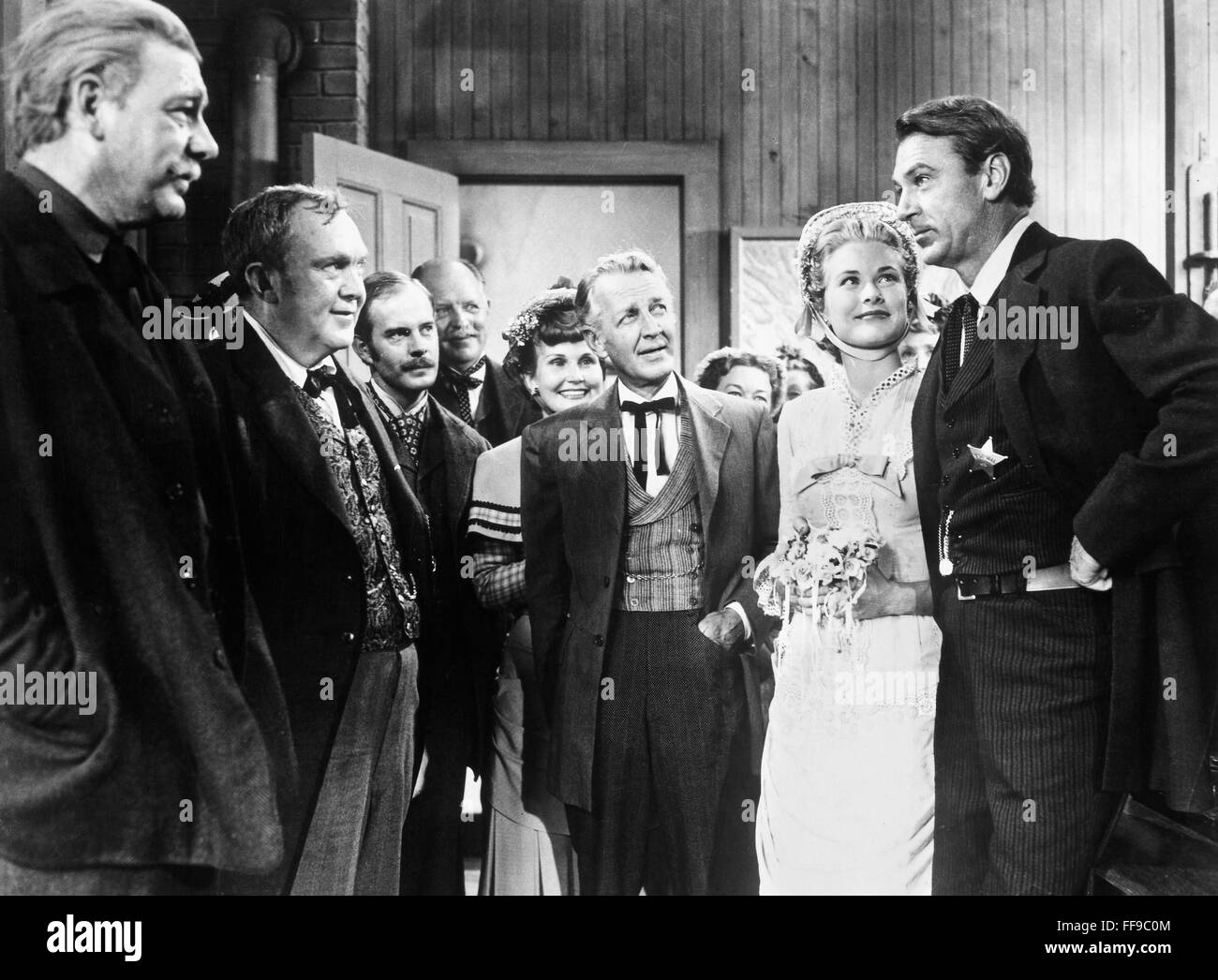 HIGH NOON, 1952. /nLon Chaney Jr, Thomas Mitchell, Harry Morgan, Otto ...