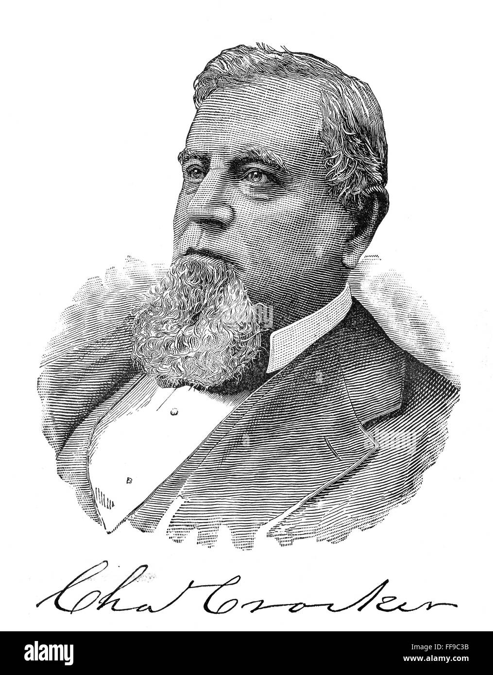 Charles crocker railroad hi-res stock photography and images - Alamy