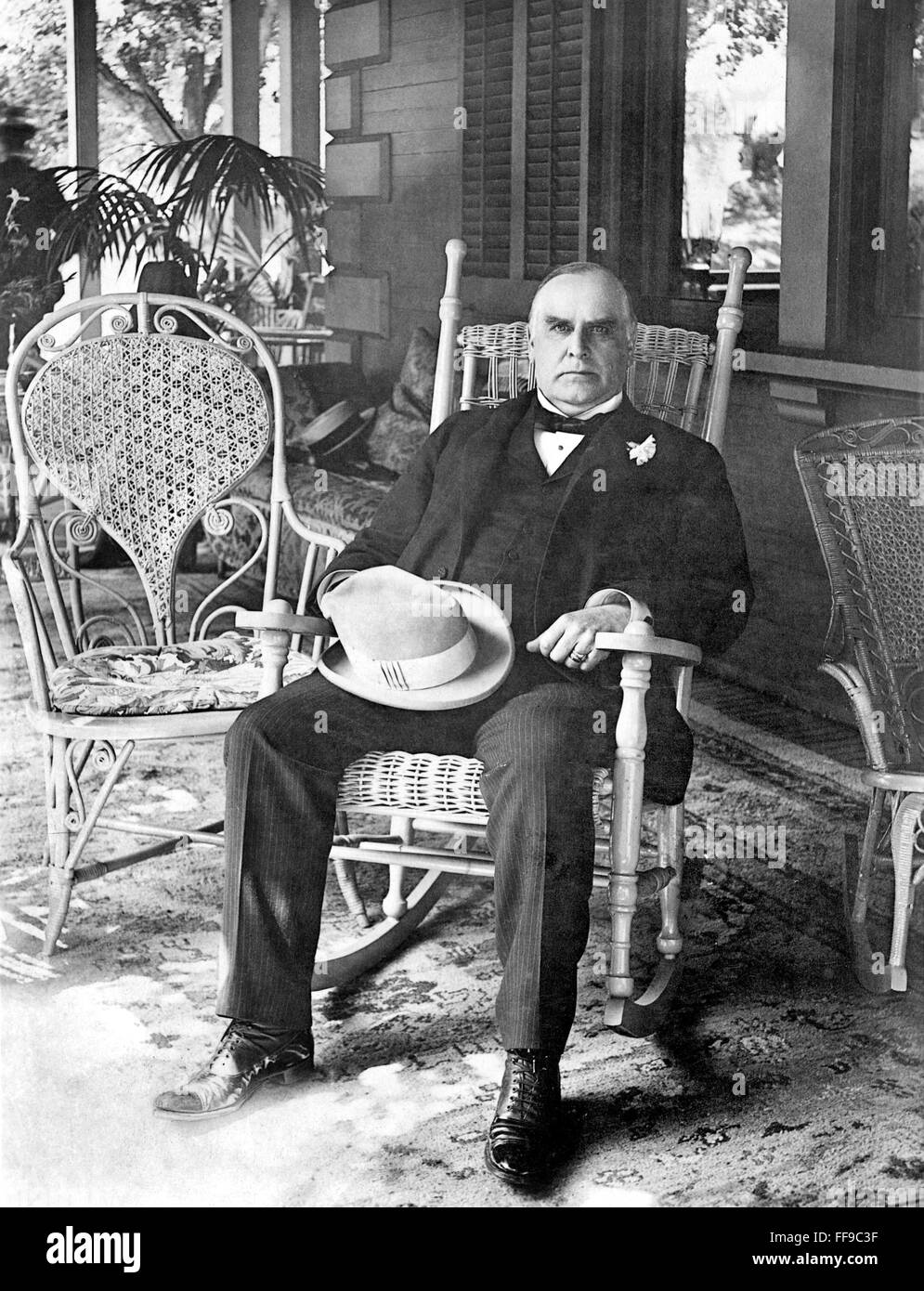 William mckinley porch hi-res stock photography and images - Alamy