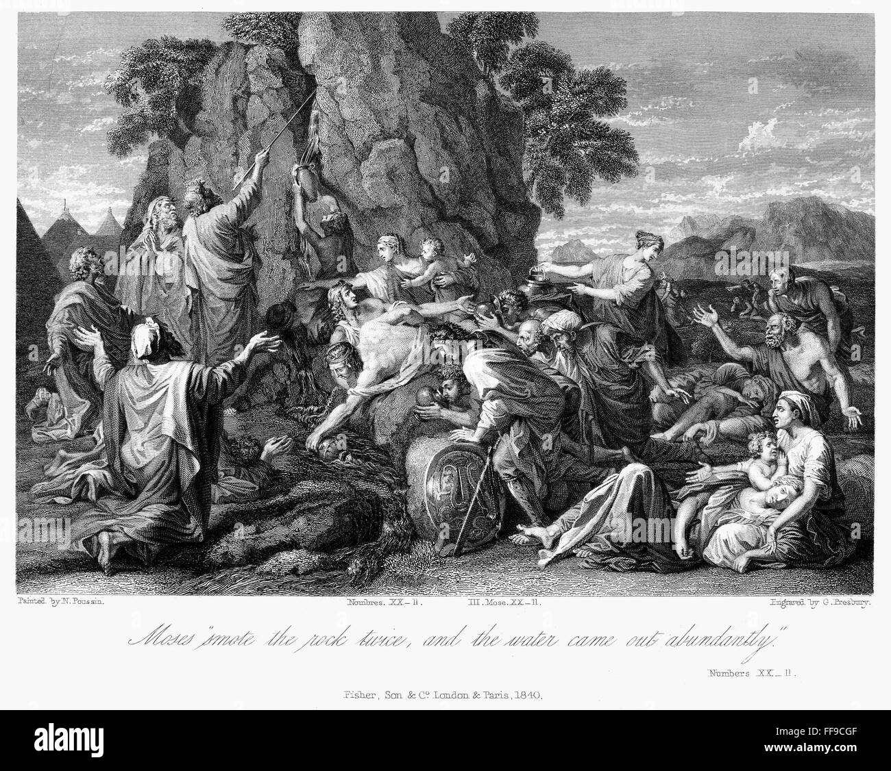 The rod of moses Black and White Stock Photos & Images - Alamy