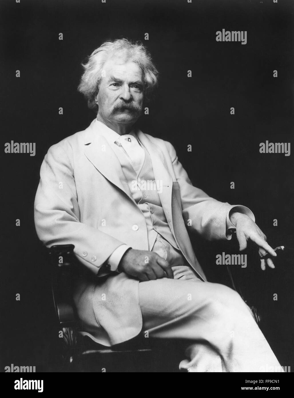 SAMUEL LANGHORNE CLEMENS /n(1835-1910). Aka Mark Twain. American ...