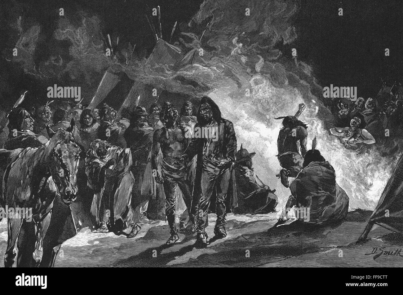 American indian ghost dance Black and White Stock Photos & Images - Alamy