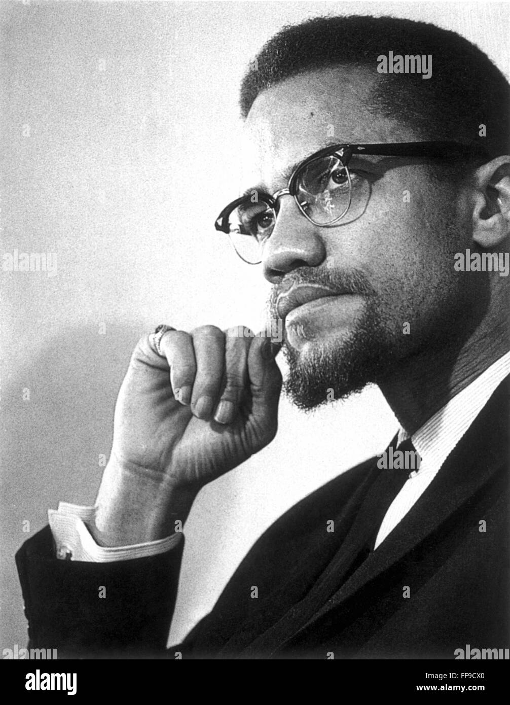 MALCOLM X (1925-1965). /nOriginally Malcolm Little. American religious ...