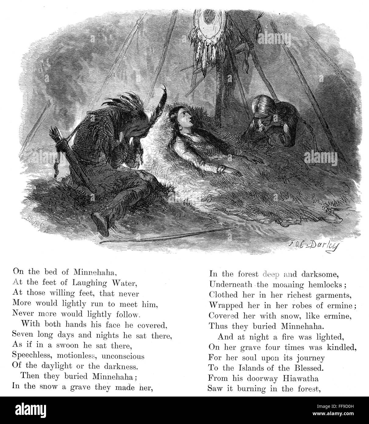 LONGFELLOW: HIAWATHA. /nThe Song of Hiawatha by Henry Wadsworth ...