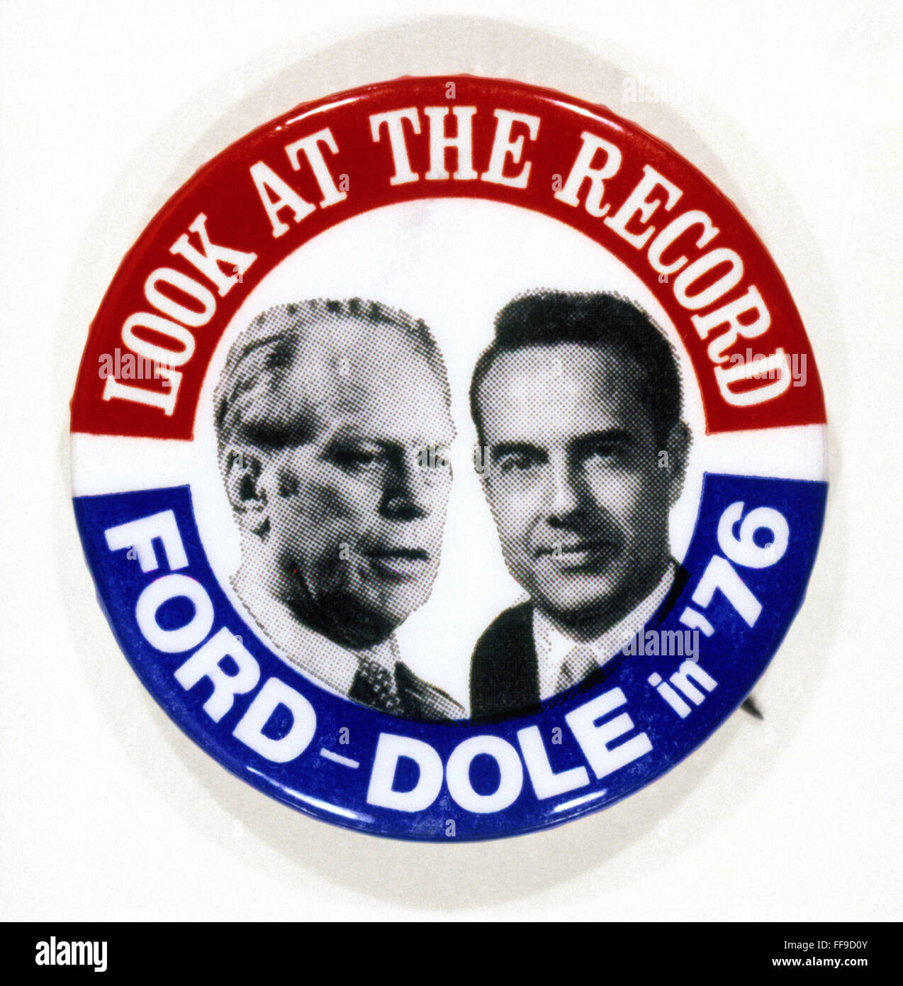 PRESIDENTIAL CAMPAIGN, 1976. /nRepublican Party button from the 1976 ...