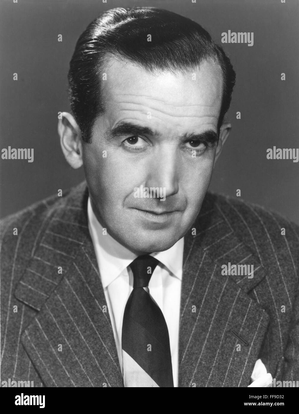 EDWARD R. MURROW (1908-1965). American journalist Stock Photo - Alamy