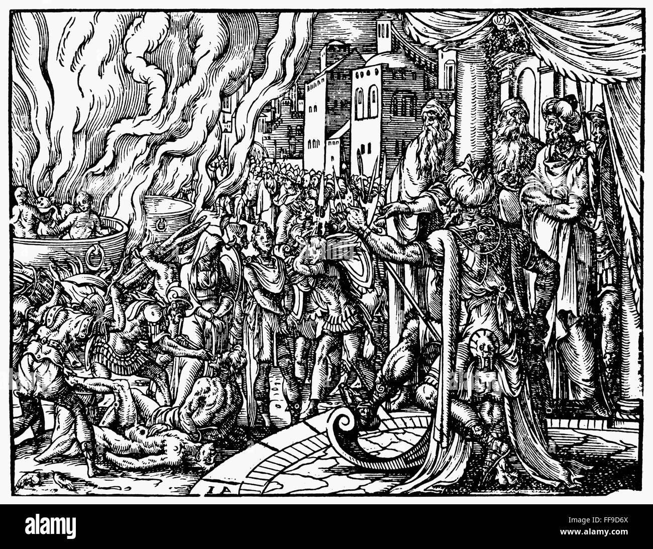 MACCABEES: MARTYRDOM. /nThe 'Martyrdom of the Holy Maccabees ...
