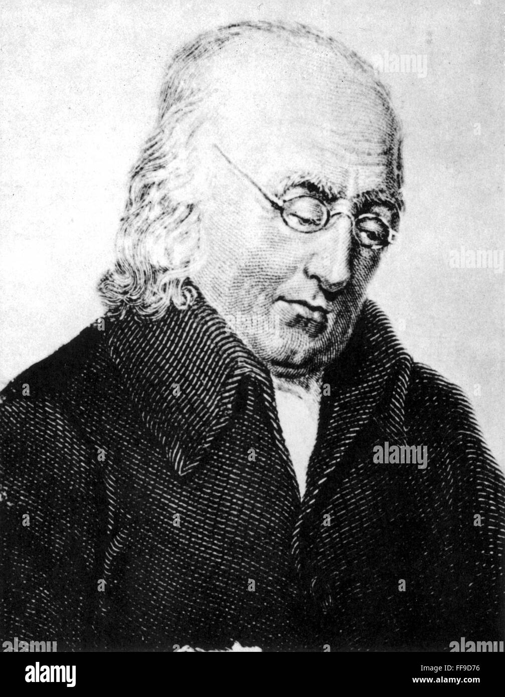 DAVID THOMPSON (1770-1857). /nCanadian explorer and fur trader. Steel ...