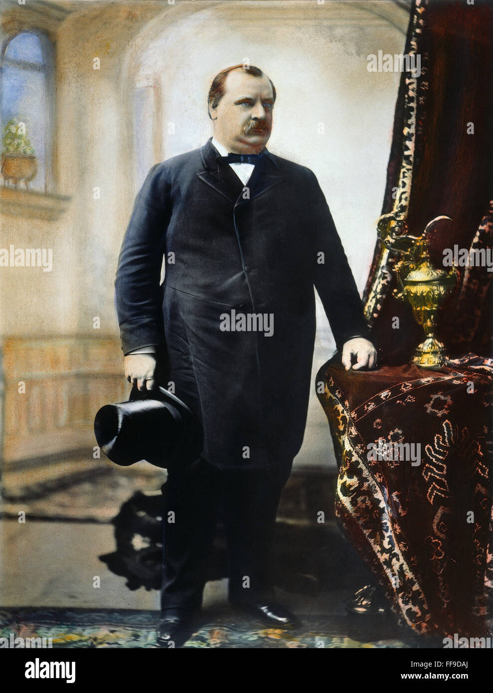 GROVER CLEVELAND (1837-1908). /n22nd and 24th President of the United ...