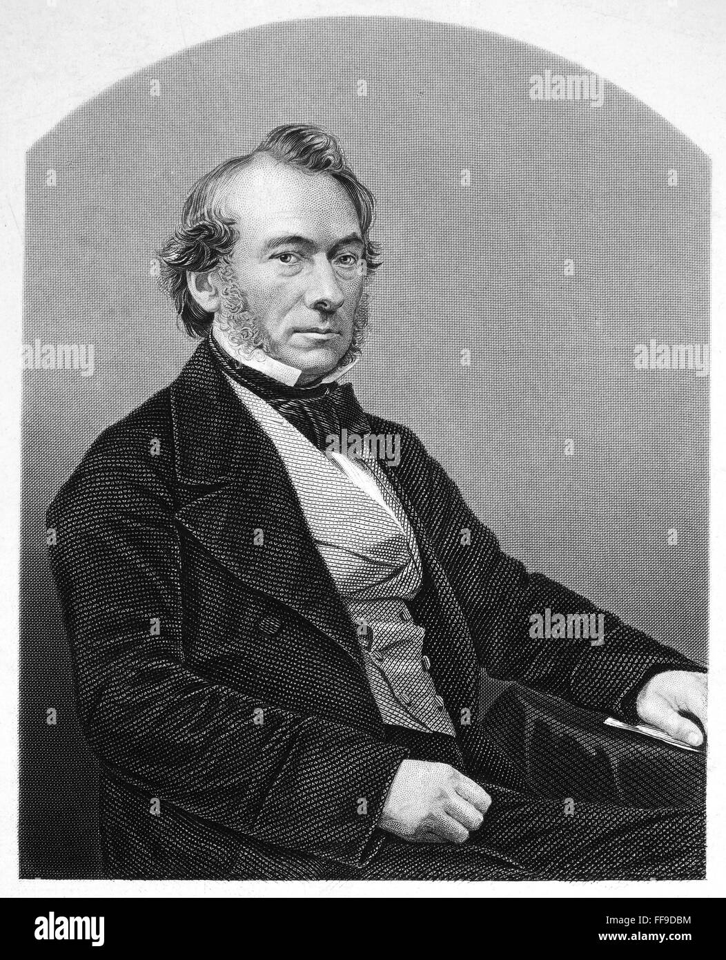 RICHARD COBDEN (1804-1865). /nEnglish politician and economist. Steel ...