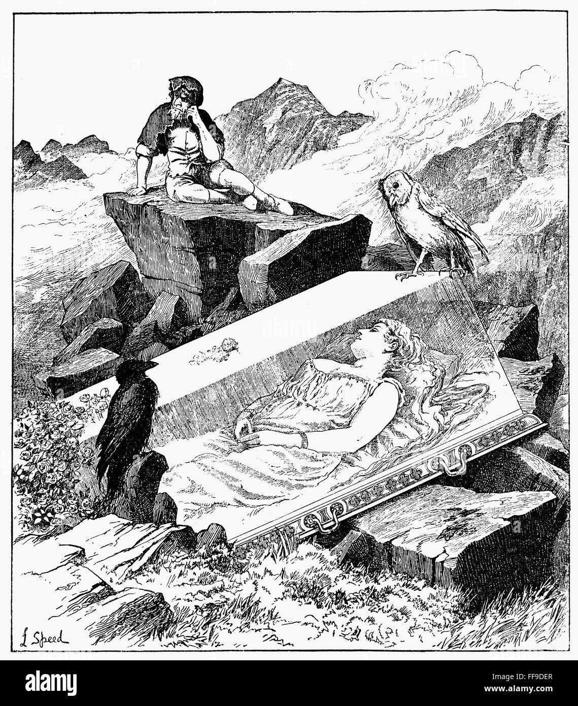 Snow white brothers grimm hi-res stock photography and images - Alamy