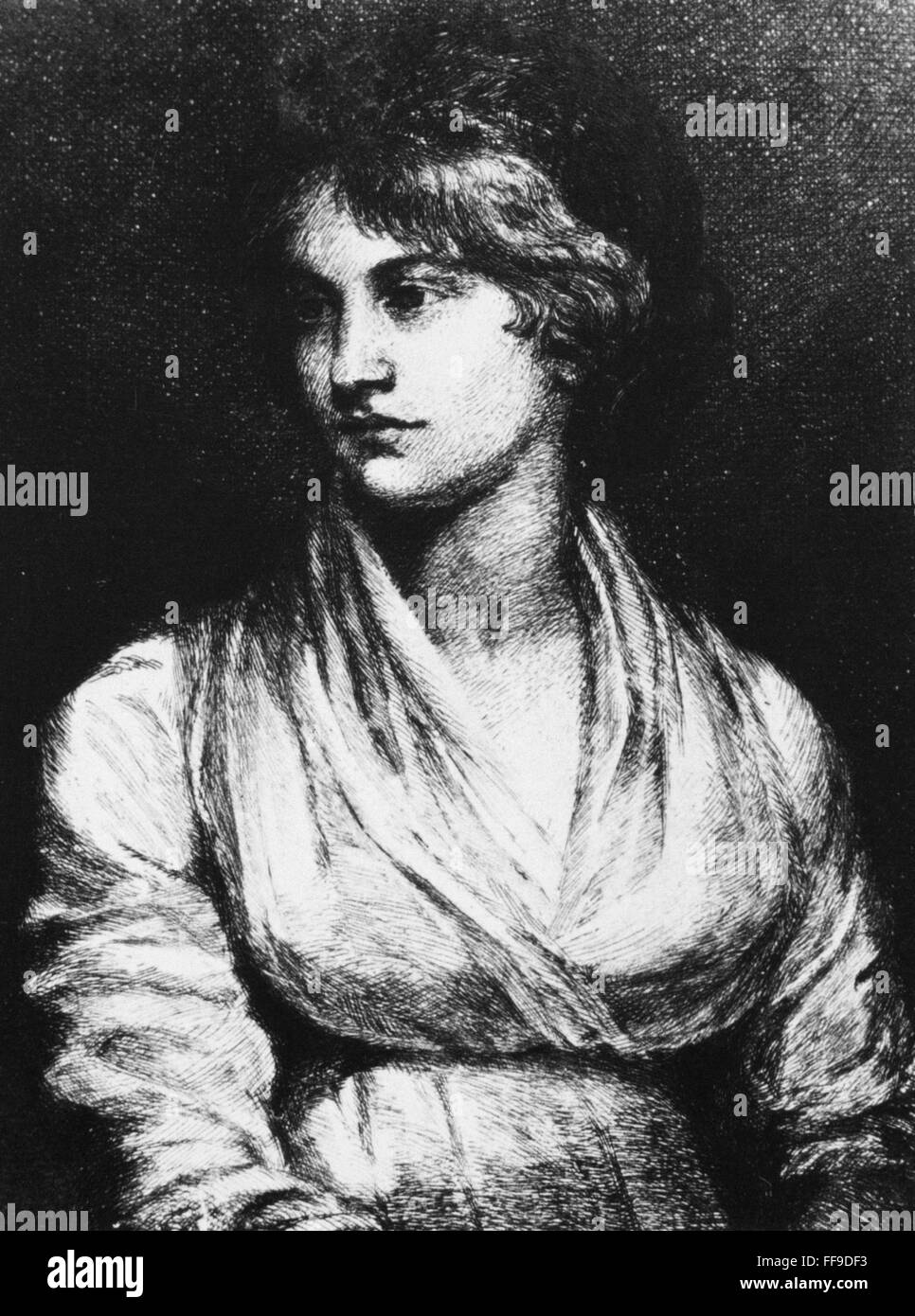 MARY GODWIN (1759-1797). /nMary Wollstonecraft Godwin. English writer ...