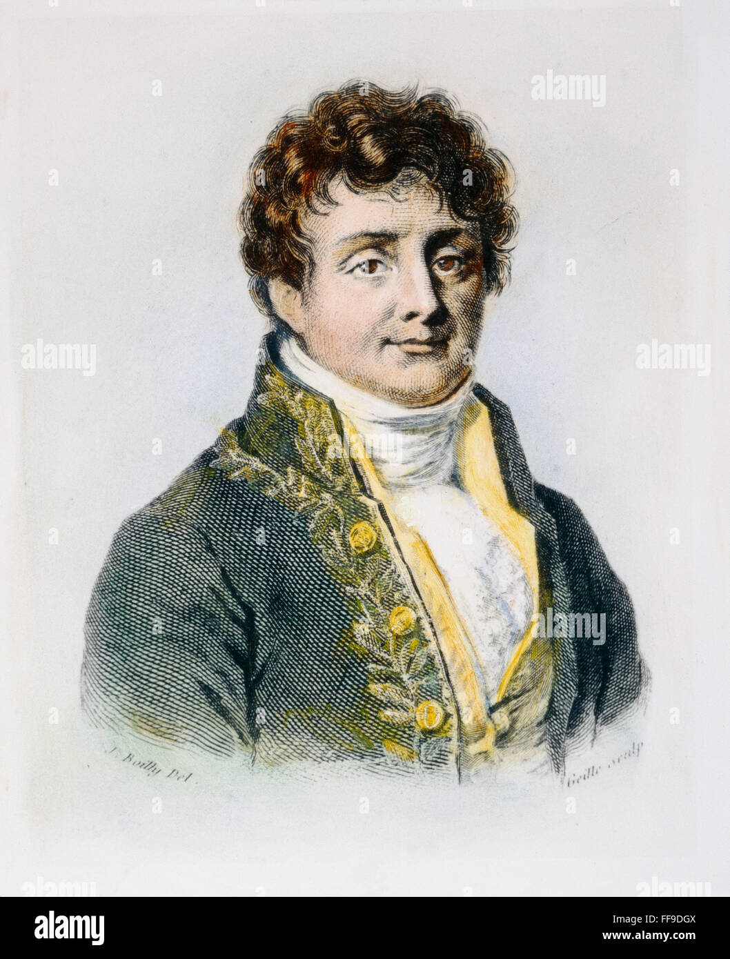 JOSEPH FOURIER (1768-1830). /nBaron Jean Baptiste Joseph Fourier ...