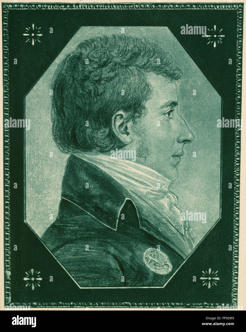 STEPHEN DECATUR /n(1779-1820). American naval officer: drawing, c1809 ...