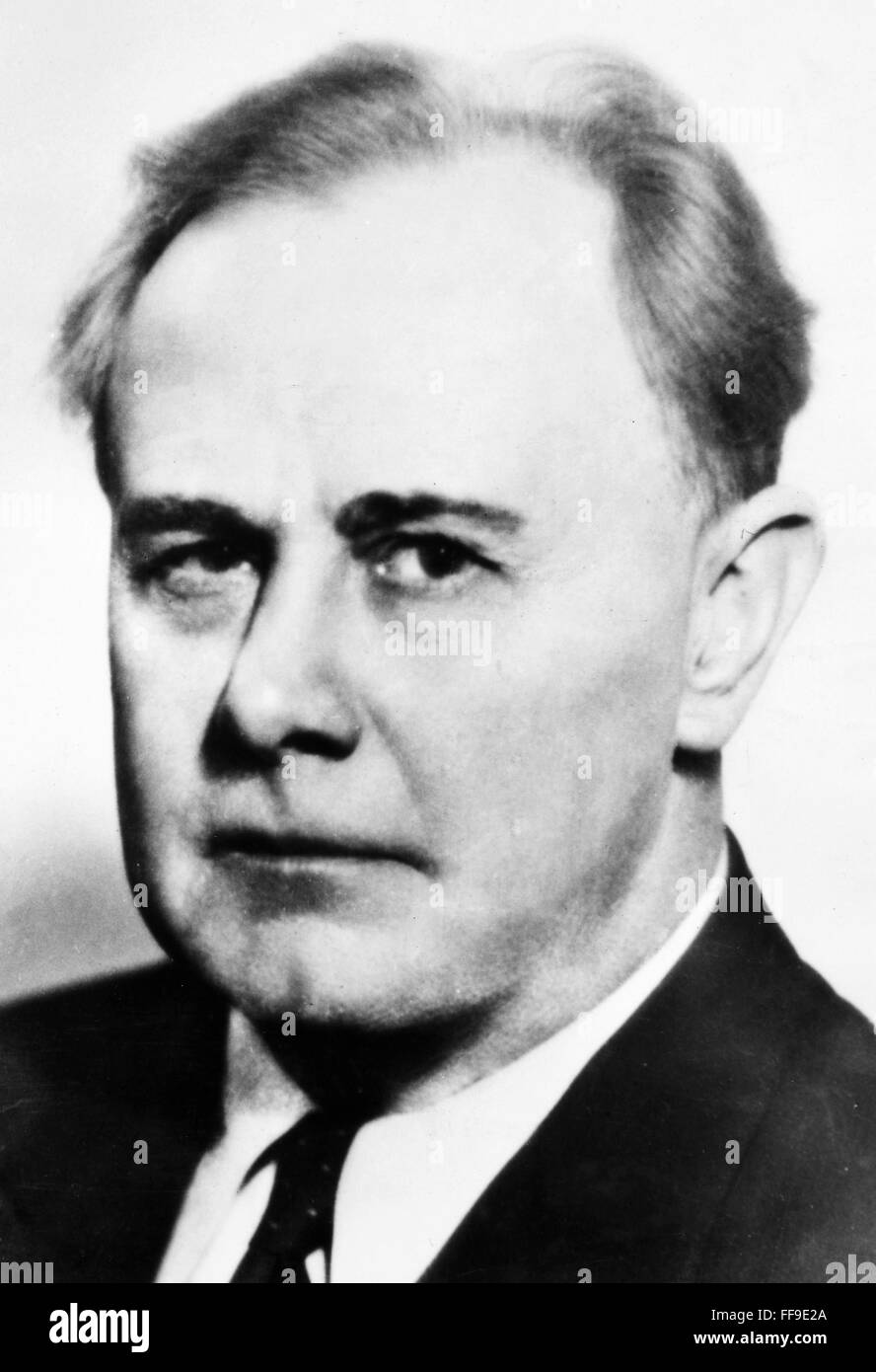 JOSEF HOFMANN (1876-1957). /nPolish pianist. Photographed in 1942 Stock ...
