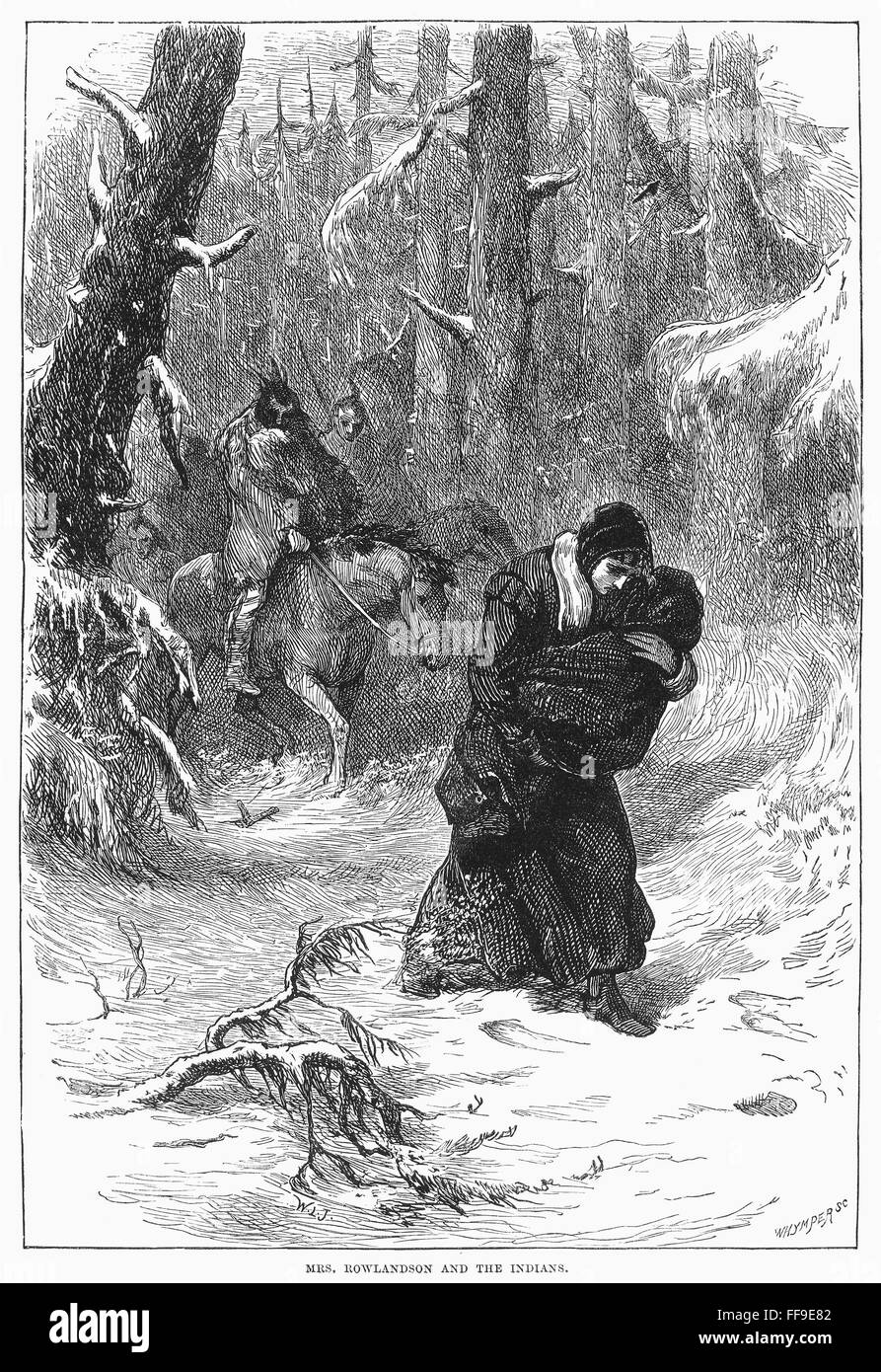 CAPTIVE: MARY ROWLANDSON. /nThe Native American captivity of Mrs. Mary ...