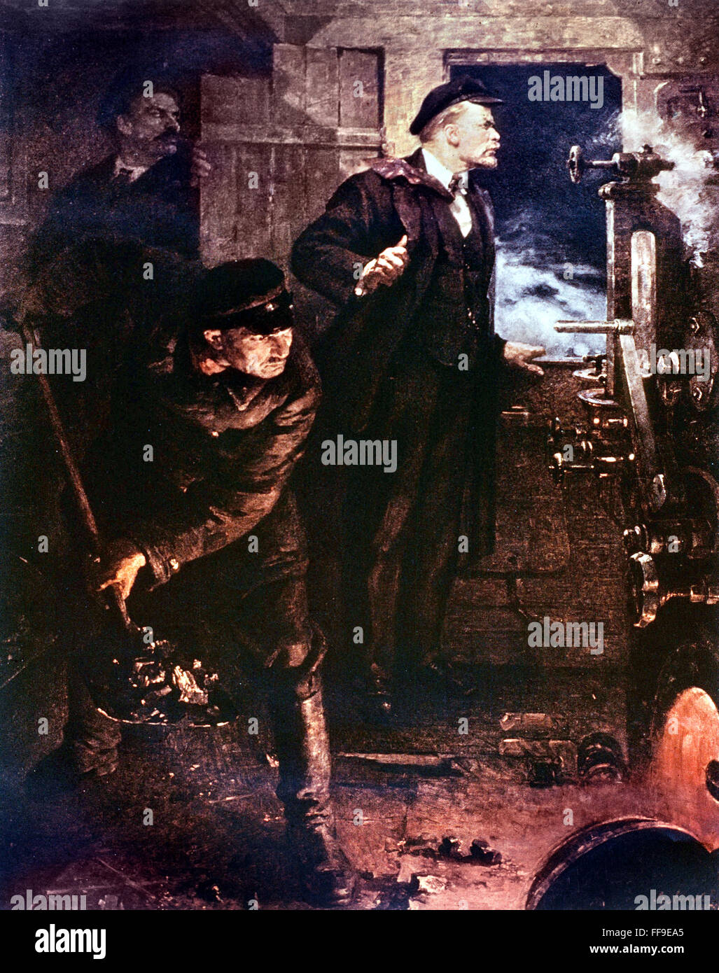 VLADIMIR LENIN (1870-1924). /nVladimir Ilich Ulyanov, known as Lenin ...