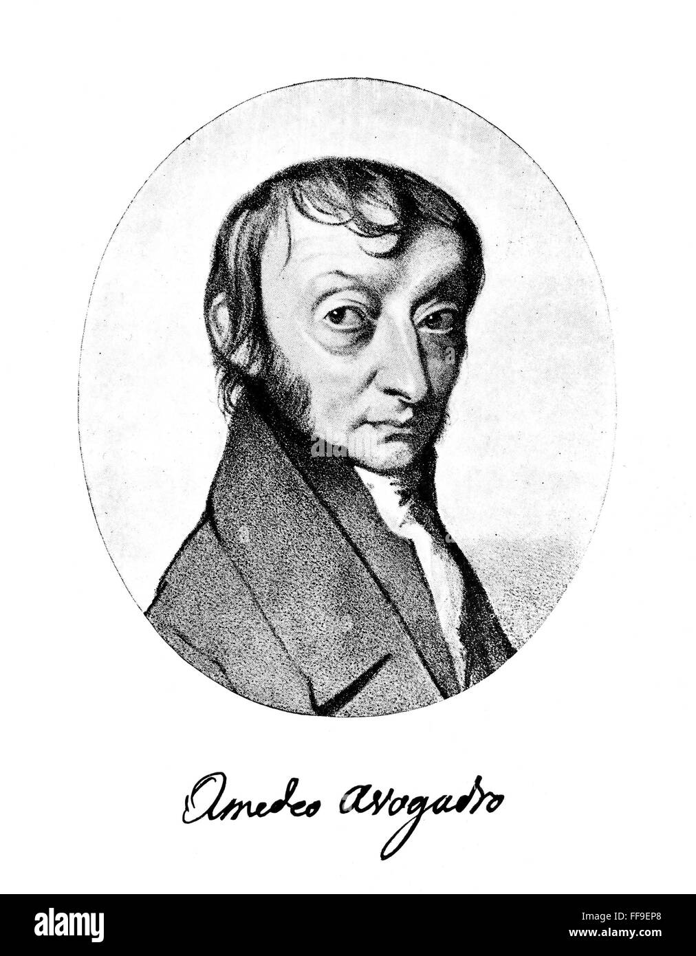 COUNT AMEDEO AVOGADRO /n(1776-1856). Italian chemist and physicist ...